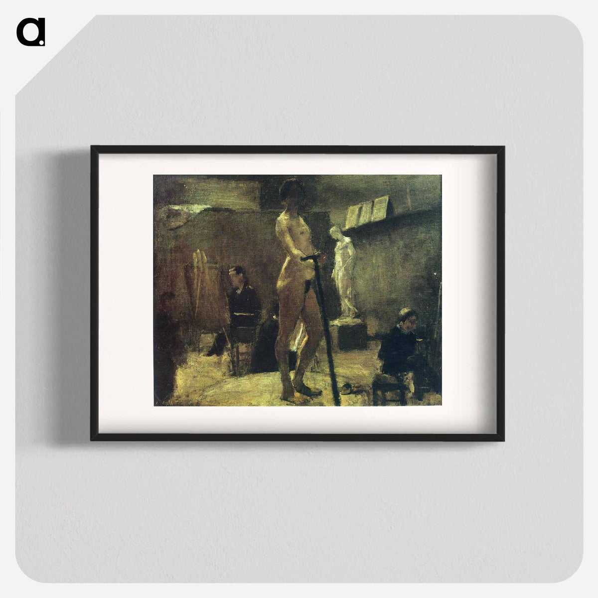 Henri Matisse(アンリ マティス)のThe Study of Gustave Moreau - アンリ マティス Poster ...