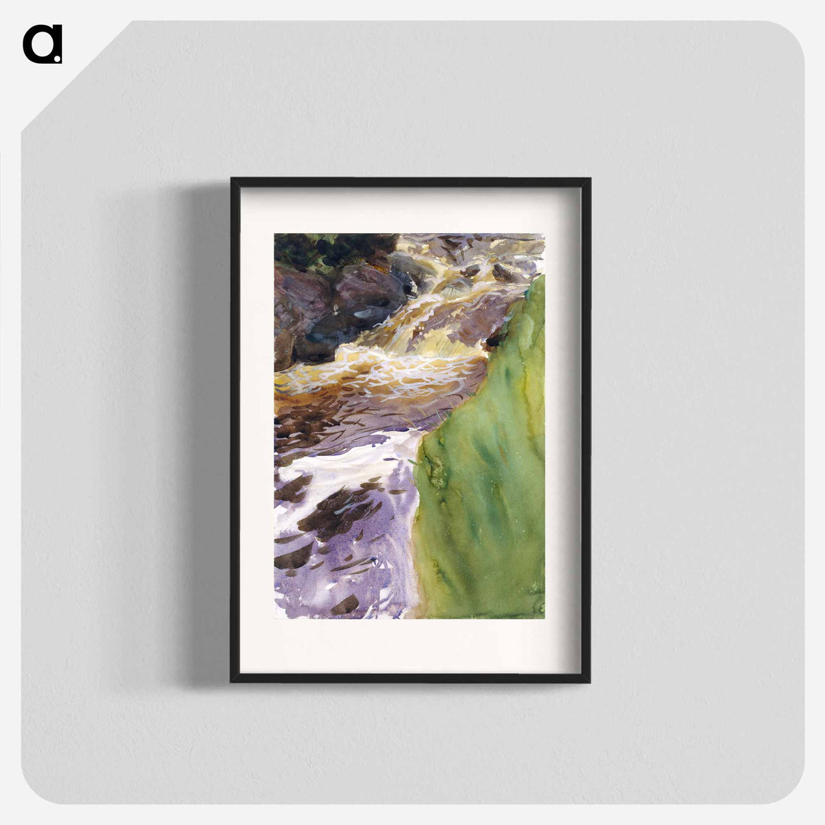 John Singer Sargent - Rushing Water - John Singer Sargent Poster ...