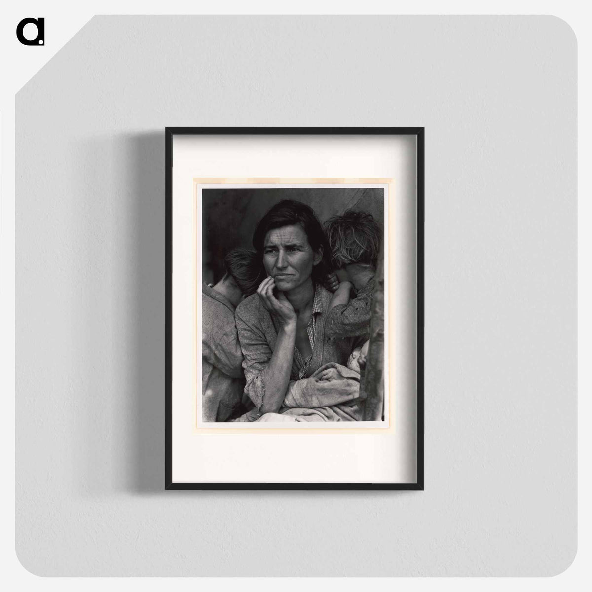 Dorothea Lange - Destitute pea pickers in California. Mother of seven ...