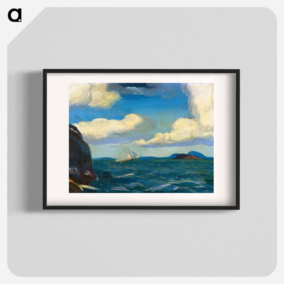 George Bellows - A Fresh Breeze - George Bellows Poster. - artgraph. [A ...