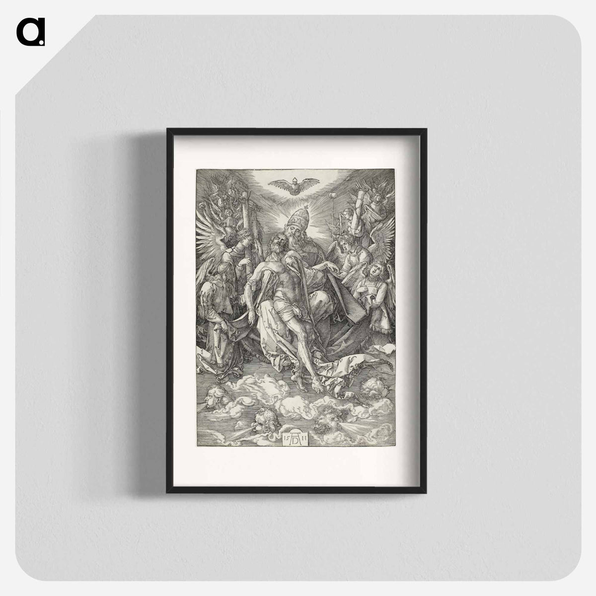 Albrecht Durer(アルブレヒト デューラー)のThe Trinity (The See of Grace) - アルブレヒト ...