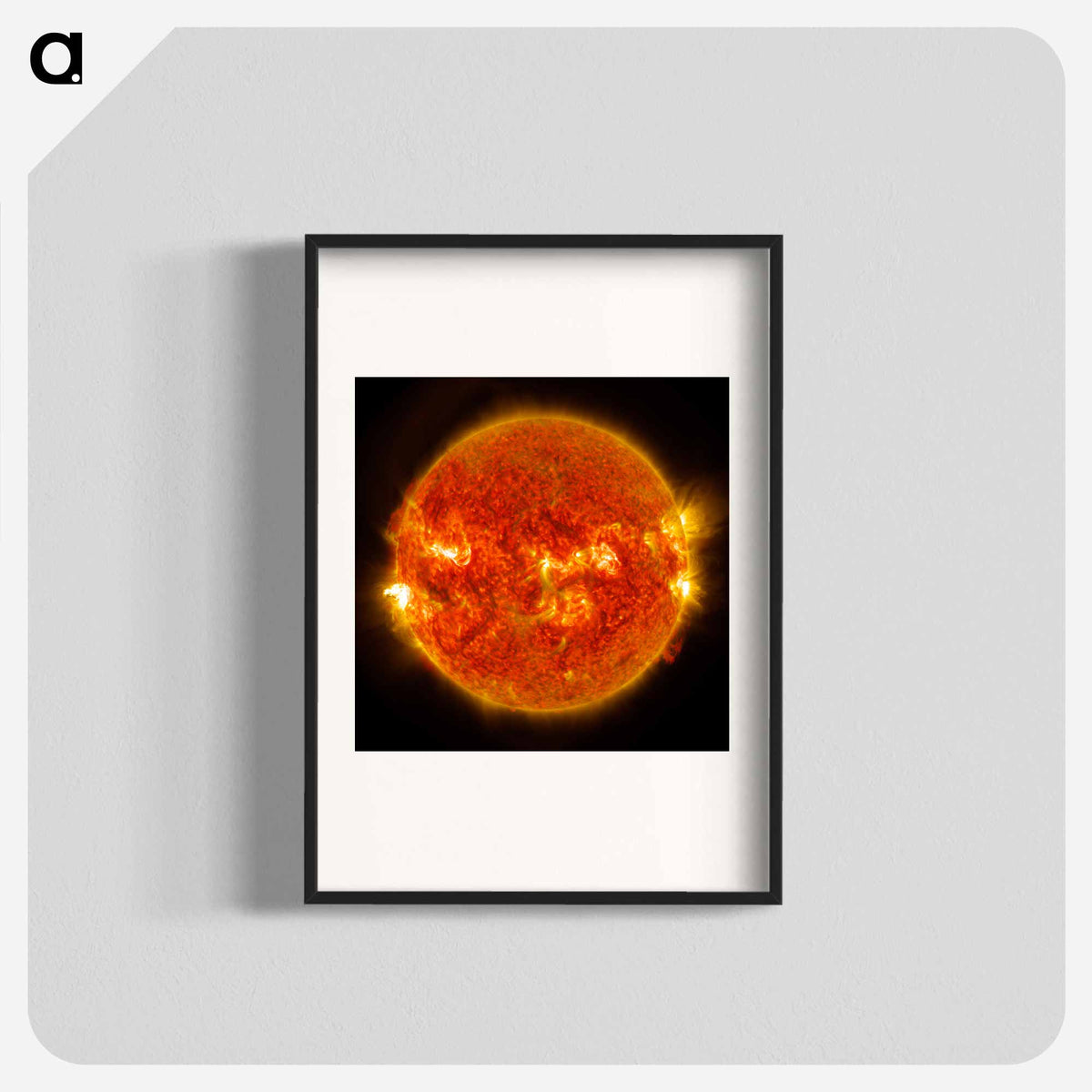 Solar Flare - ハッブル画像 Poster. – artgraph.