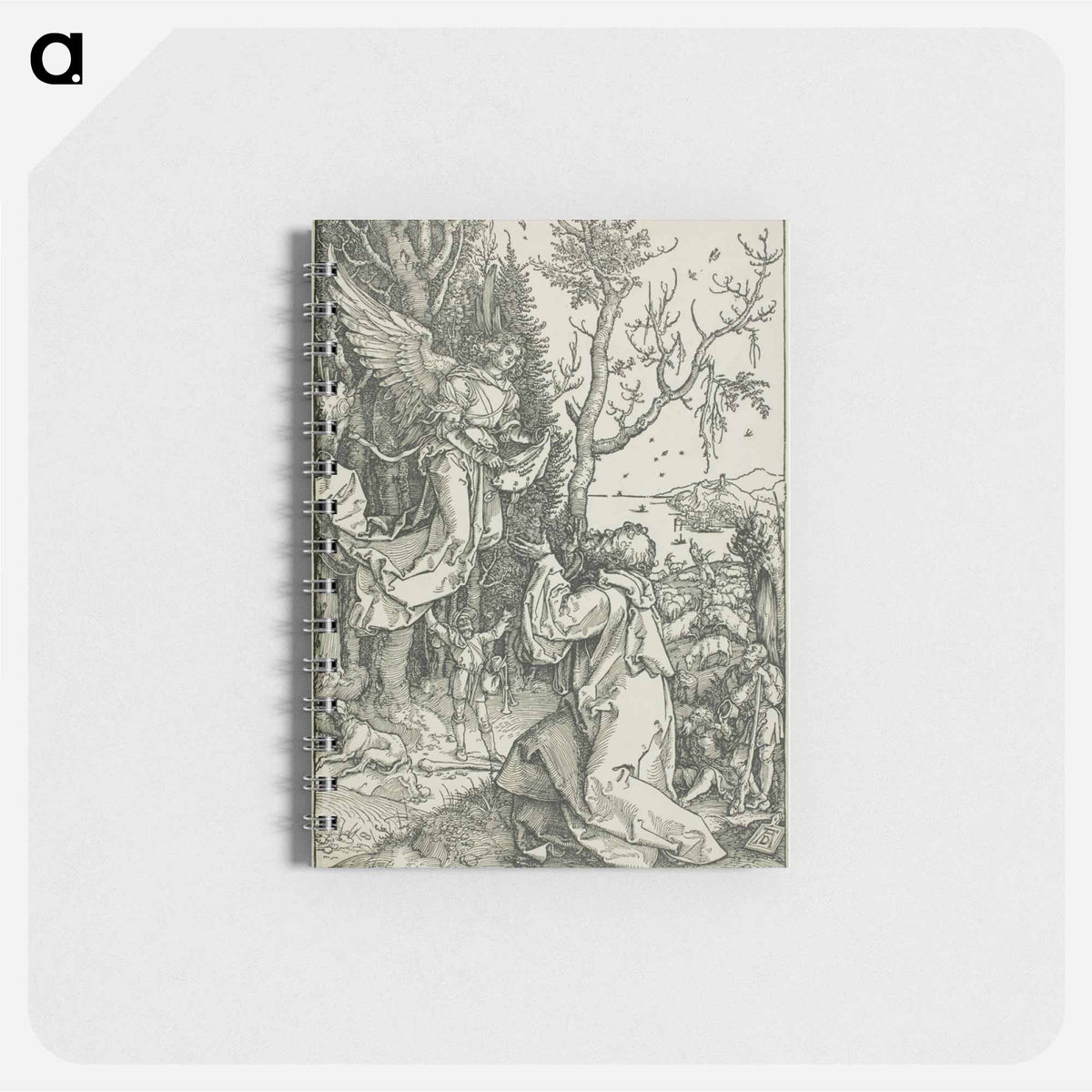 Albrecht Durer(アルブレヒト デューラー) - Joachim and the Angel - アルブレヒト デューラー ...