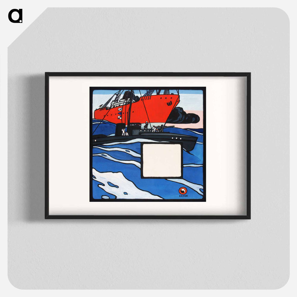 Henry Lyman Sayen - Naval Action - Henry Lyman Sayen Poster. - artgraph ...