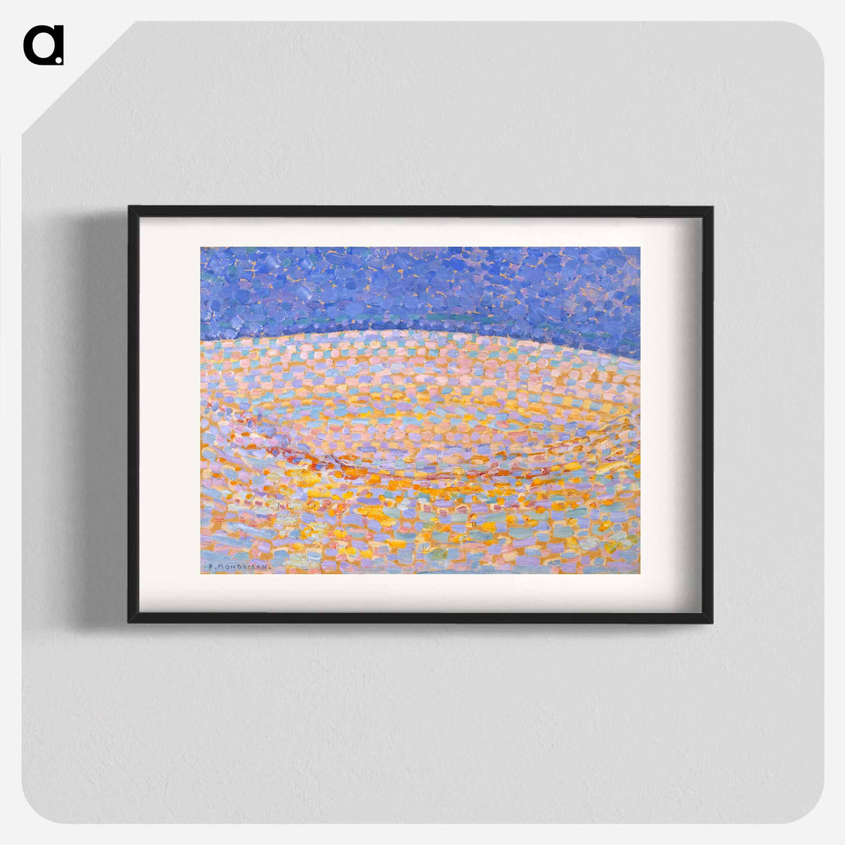 Piet Mondrian - Dune III - Piet Mondrian Poster. - artgraph. [A site ...