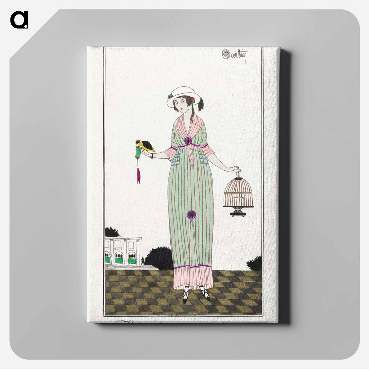 Robe de linon - シャルル マルタン Canvas. – artgraph.