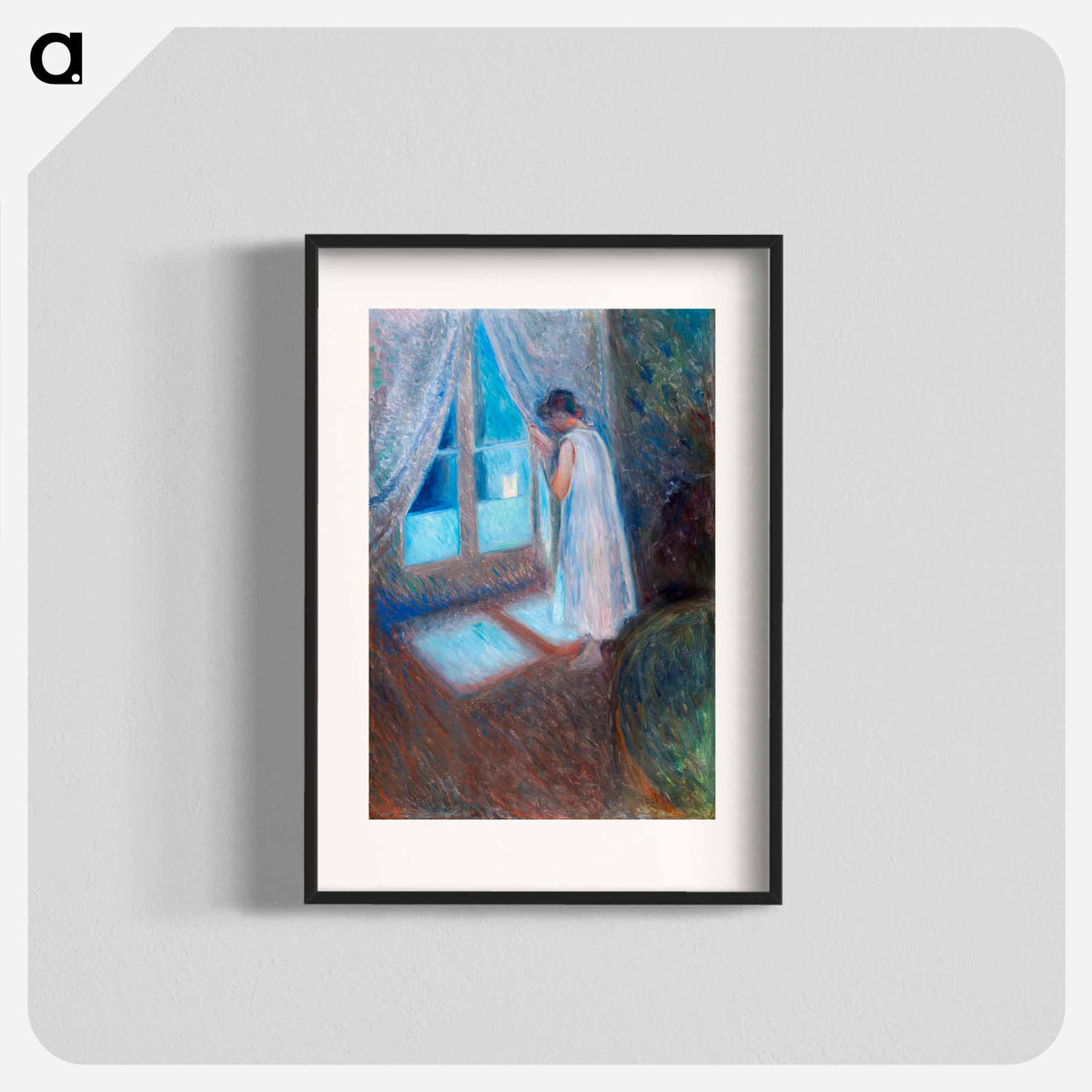 Edvard Munch - The Girl by the Window - Edvard Munch Poster. - artgraph ...