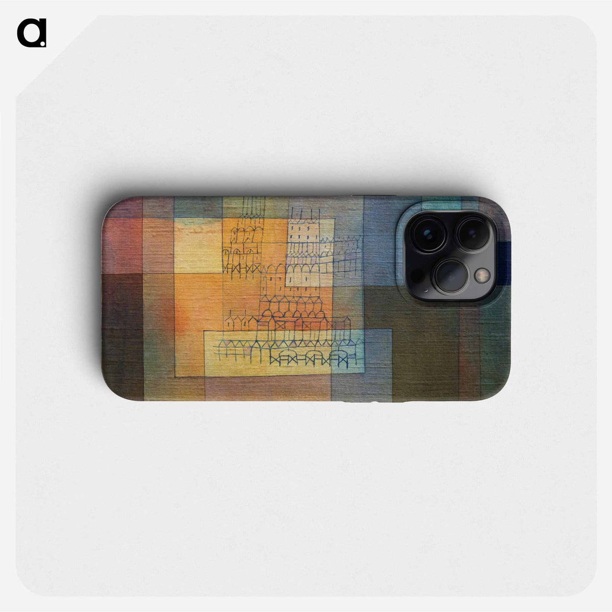 Paul Klee(パウル クレー)のPolyphonic Architecture - パウル クレー Phone Case ...