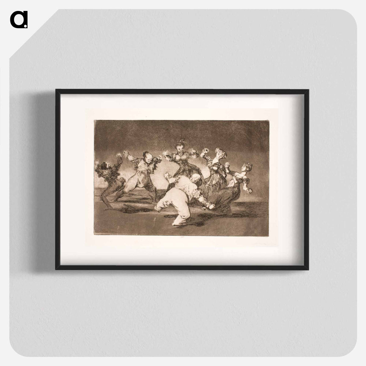 Francisco de Goya - If Marion wants to dance, she has to face the ...