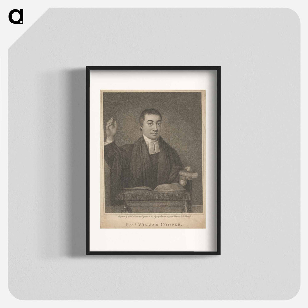 Rev. William Cooper - ジェームス ヒース Poster. – artgraph.