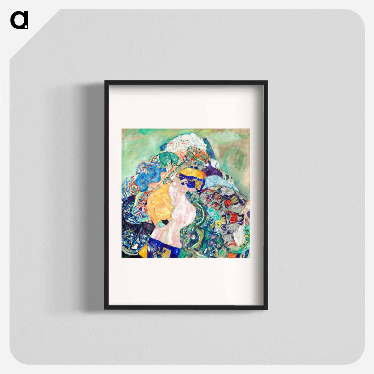 Gustav Klimt - Baby (Cradle) - Gustav Klimt Poster. - artgraph. [A site ...