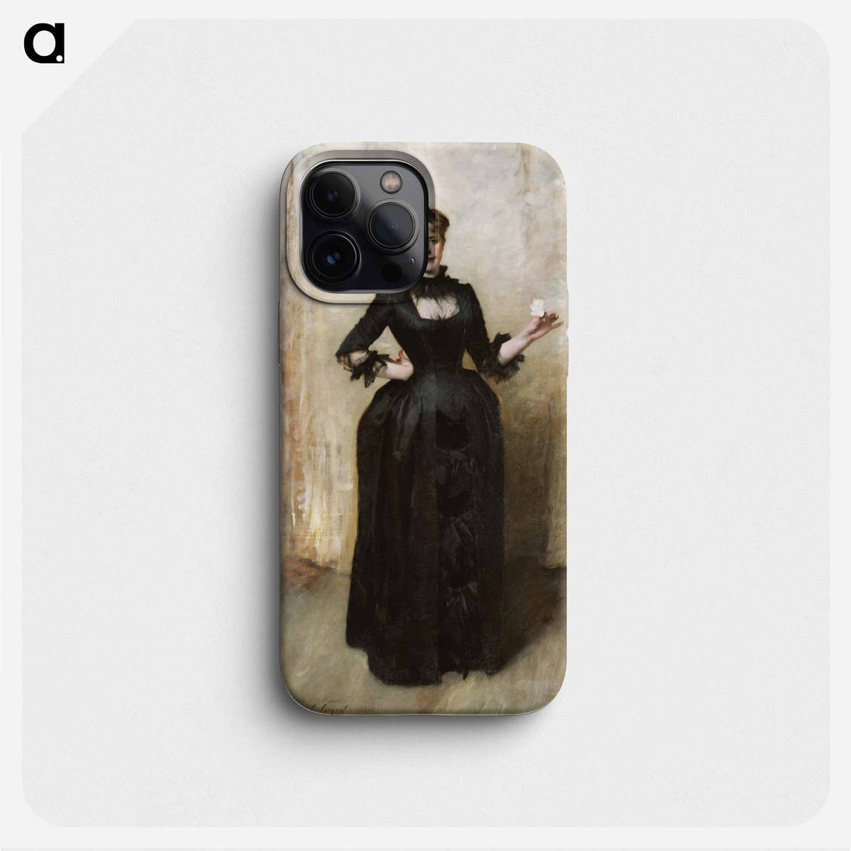 John Singer Sargent - Lady with the Rose - John Singer Sargent Phone ...