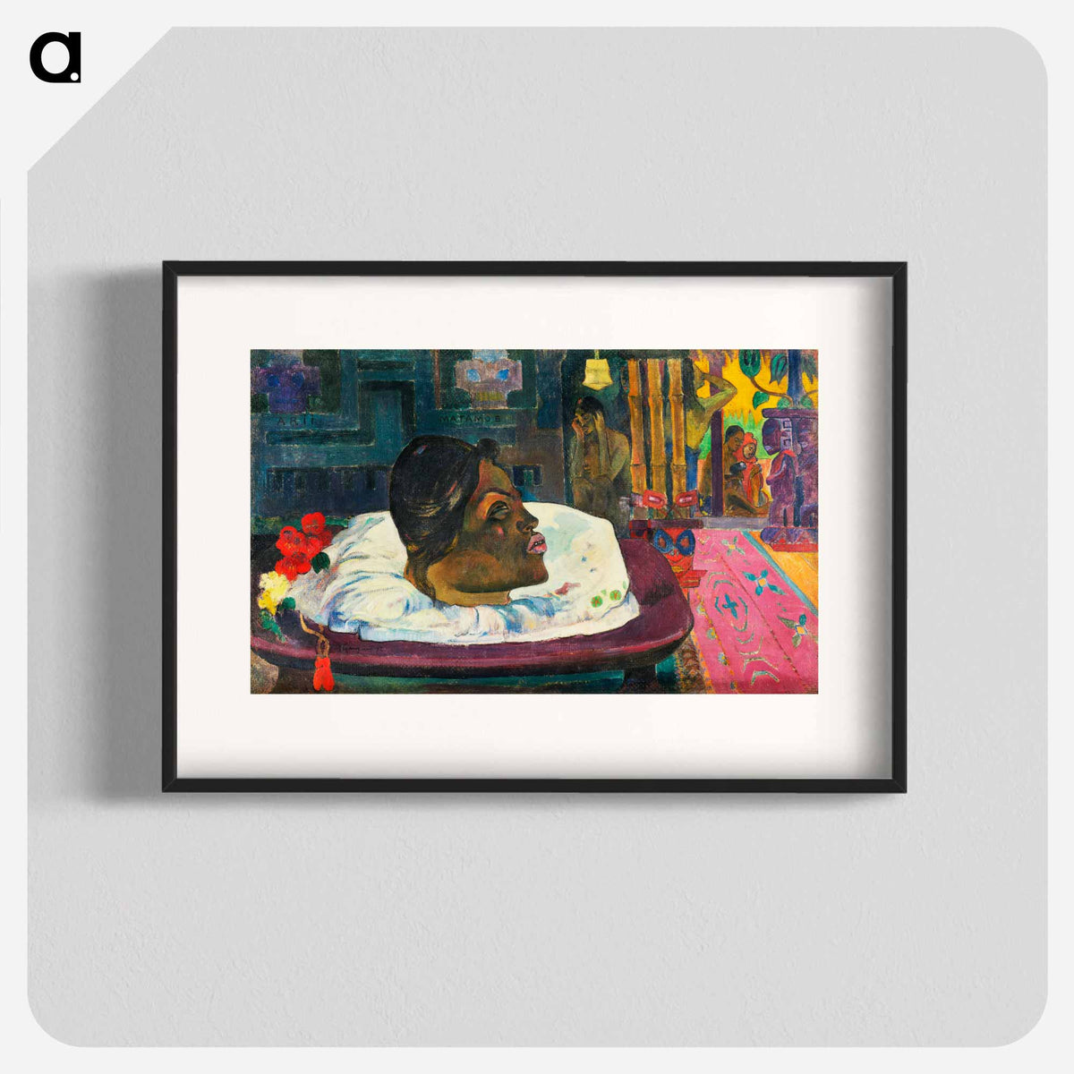 Paul Gauguin(ポール ゴーギャン)のThe Royal End (Arii Matamoe) - ポール ゴーギャン Poster ...