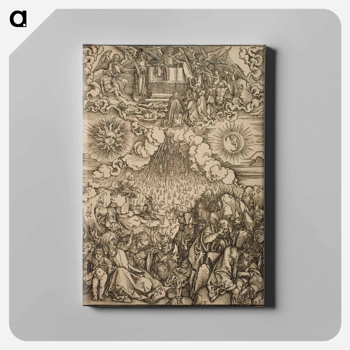 Albrecht Durer(アルブレヒト デューラー)のThe Lamb breaks the fifth and sixth seals ...