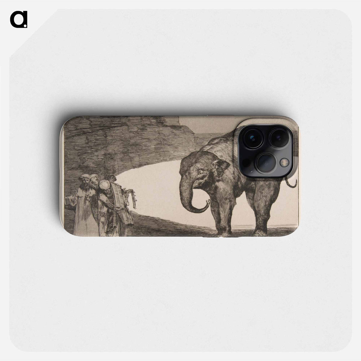 Francisco de Goya(フランシスコ デ ゴヤ)のAnimal Folly - フランシスコ デ ゴヤ Phone Case ...