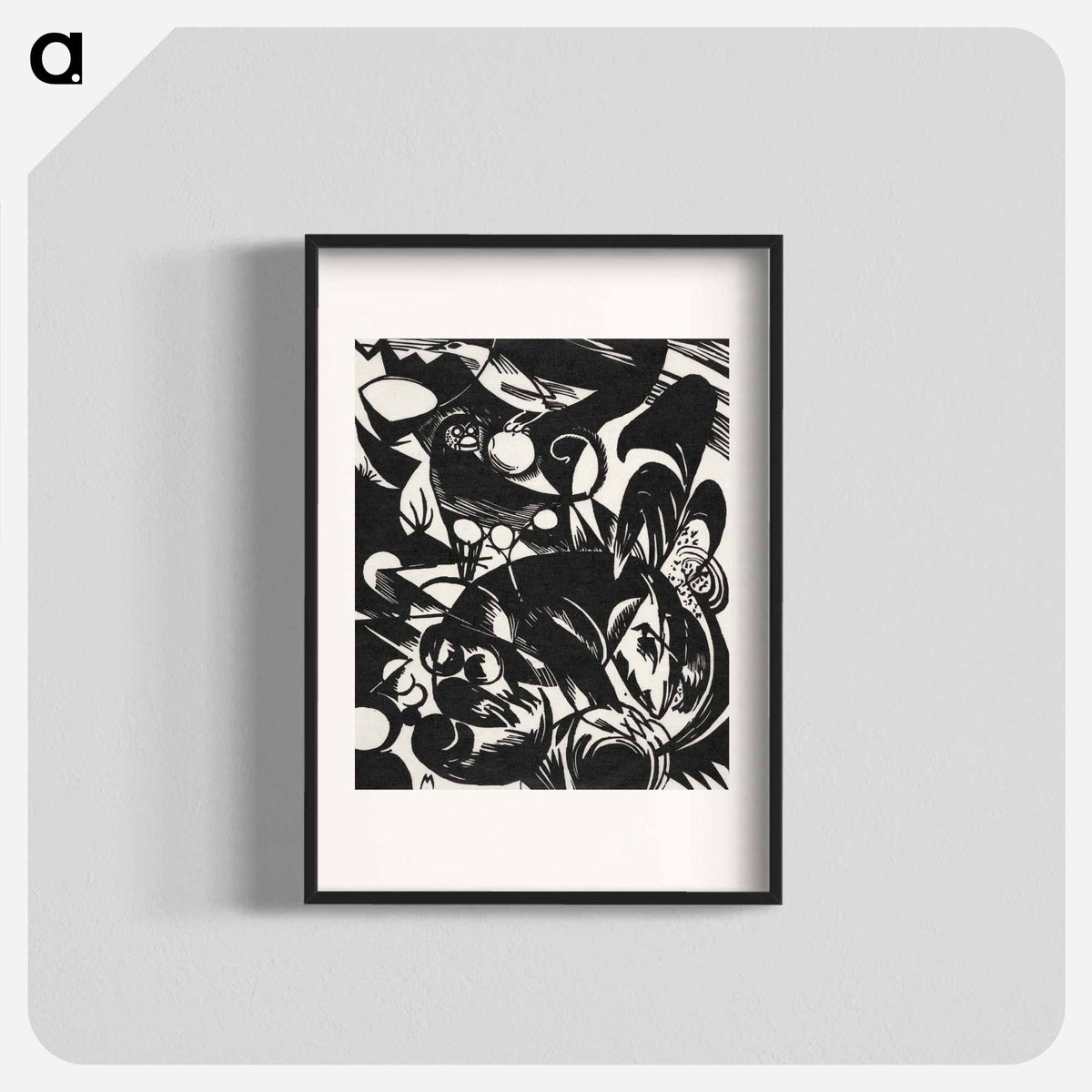 Franz Marc(フランツ マルク) - New European Graphics, Portfolio III: German ...