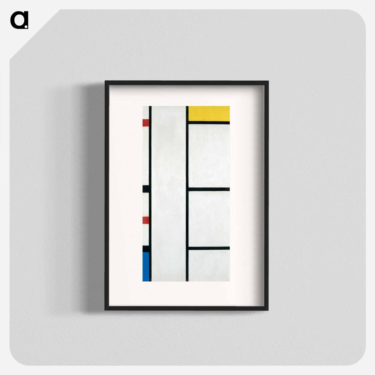 Piet Mondrian - Composition with Red, Yellow, and Blue - Piet Mondrian ...
