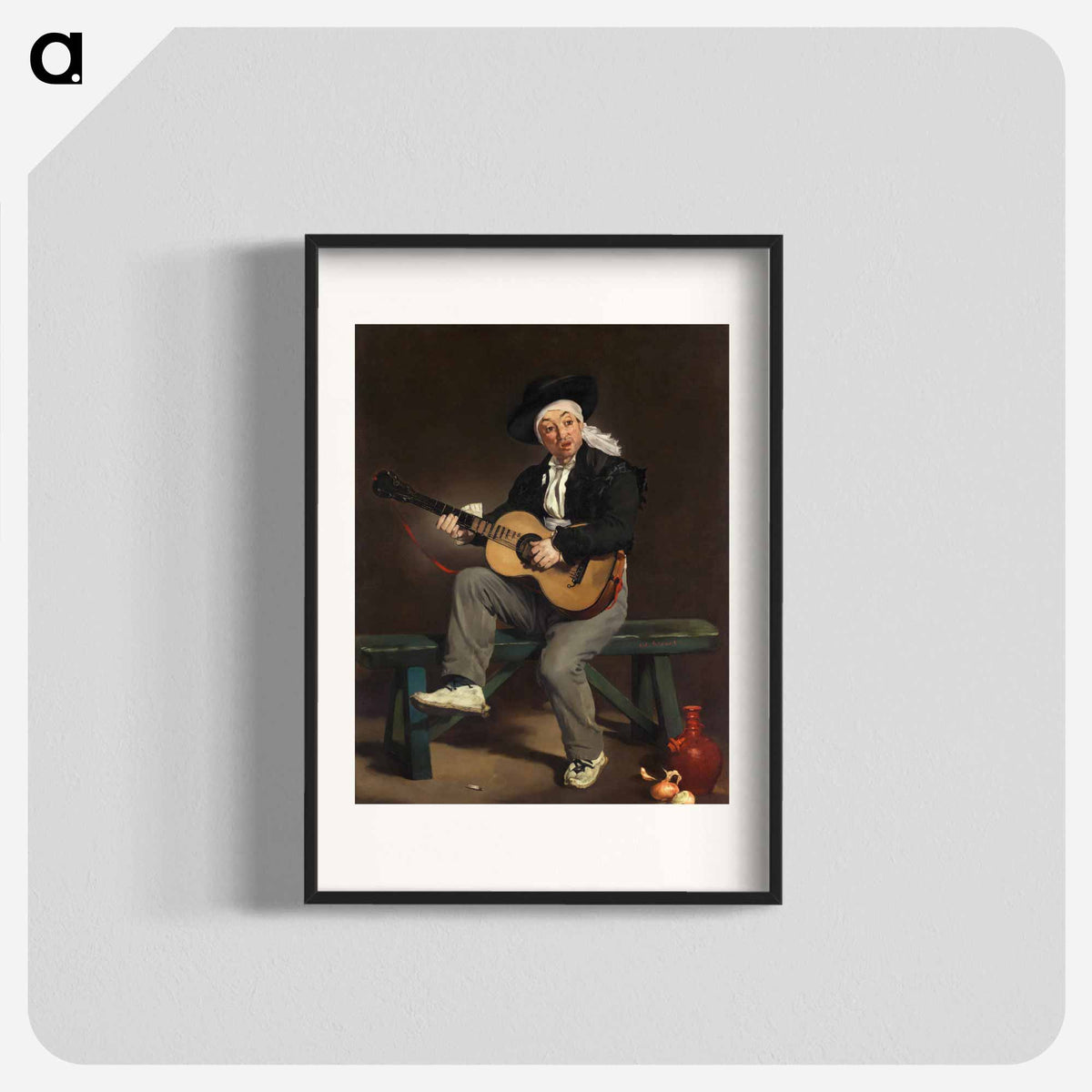 Edouard Manet - The Spanish Singer - Edouard Manet Poster. - artgraph ...