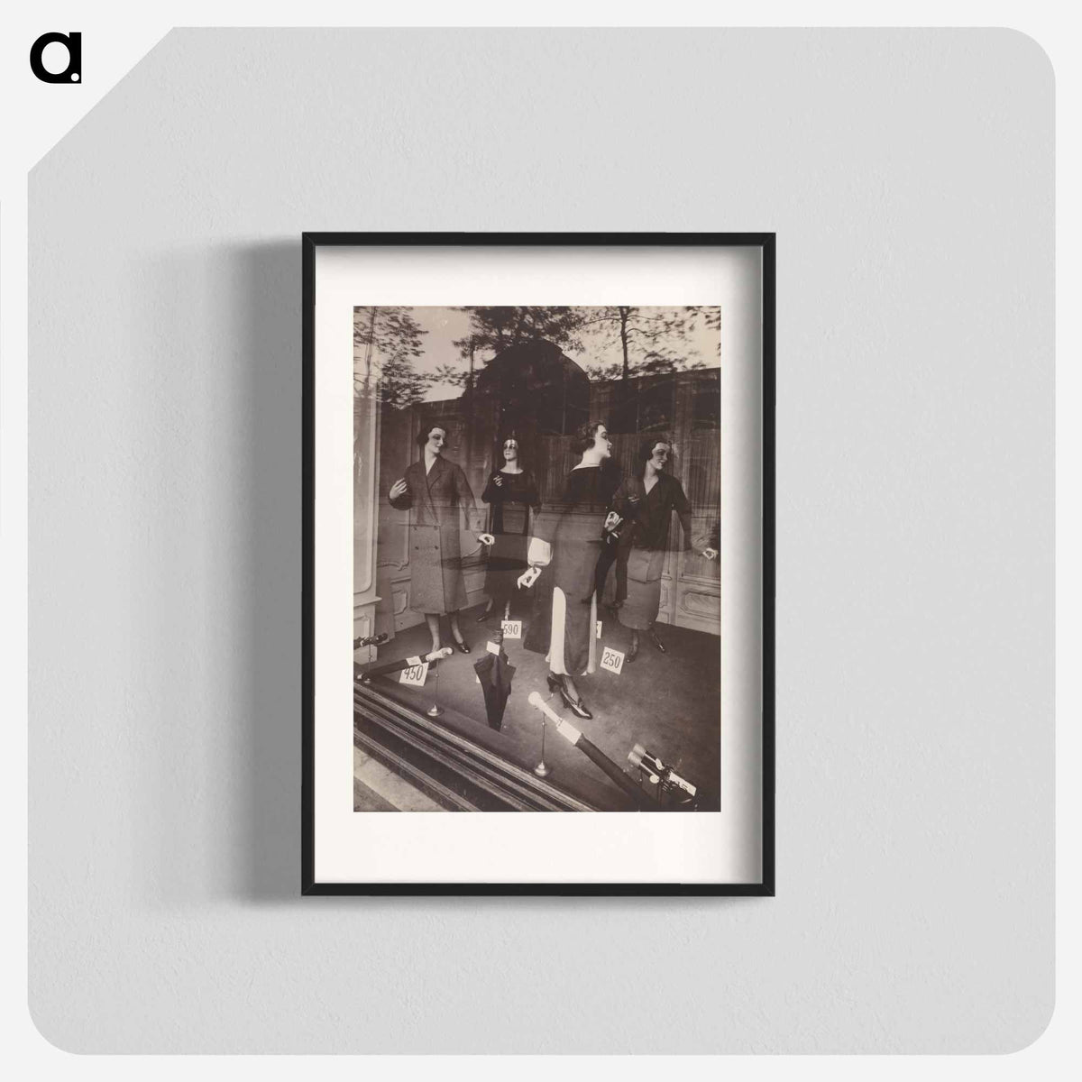 Storefront, avenue des Gobelins - ウジェーヌ アジェ Poster. – artgraph.