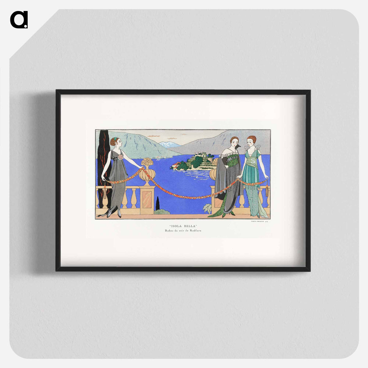 George Barbier(ジョージ バービエ)のIsola Bella - ジョージ バービエ Poster. - artgraph ...