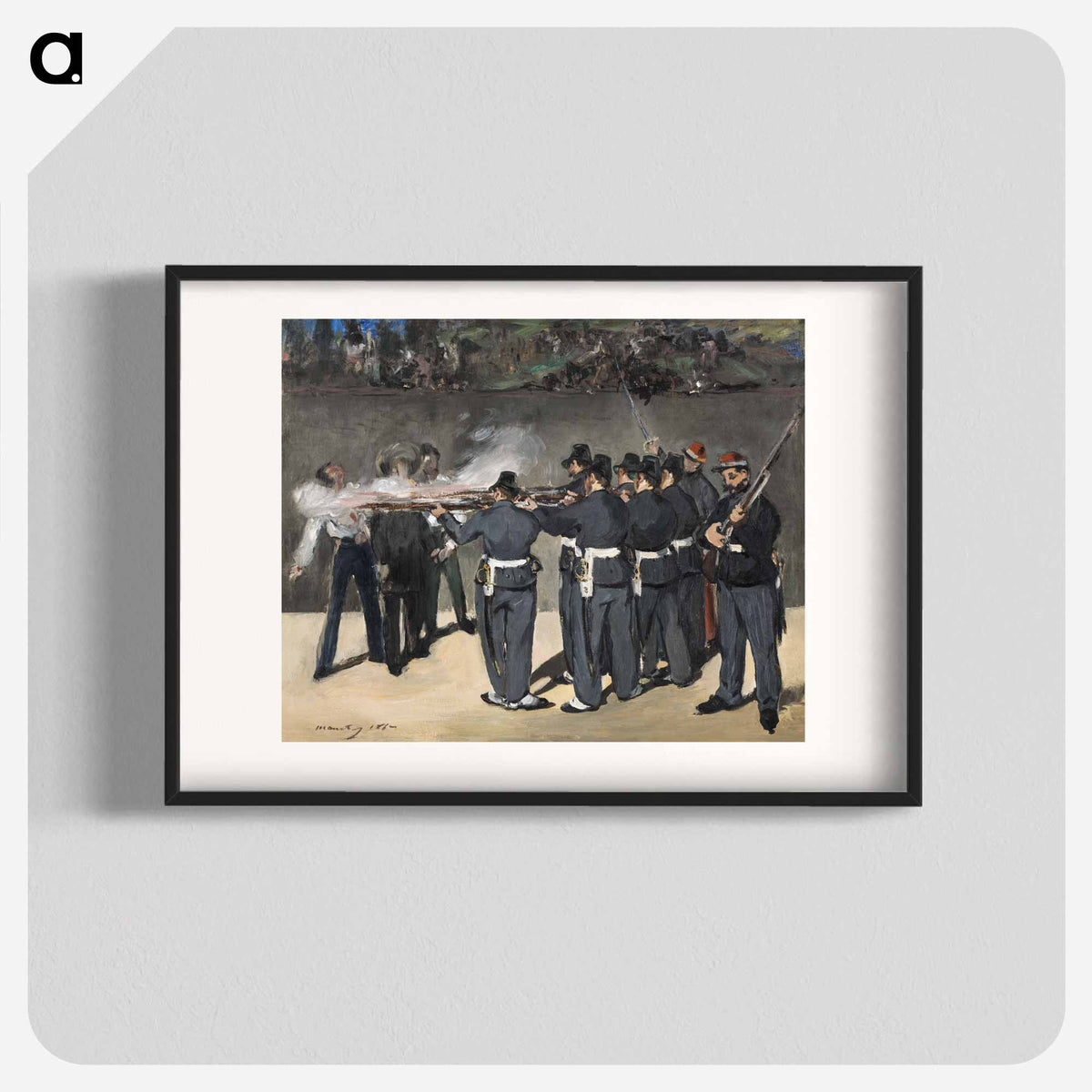 Edouard Manet(エドゥアール マネ) - The Execution of Emperor Maximilian - エドゥアール ...