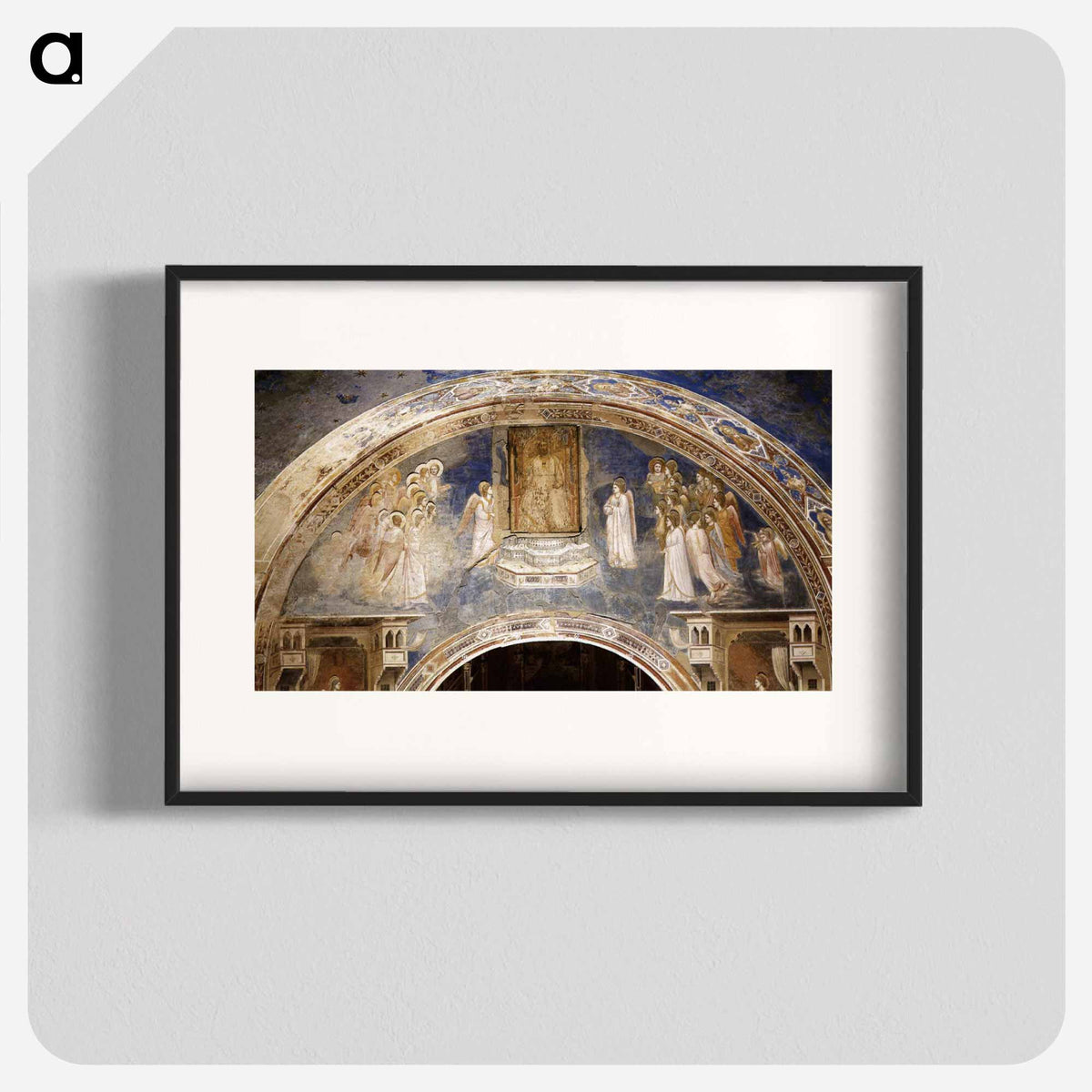 Giotto di Bondone(ジョット ディ ボンドーネ)のGod Sends Gabriel to the Virgin - ジョット ...