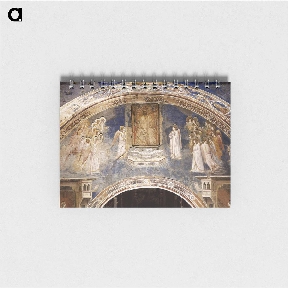 Giotto di Bondone(ジョット ディ ボンドーネ)のGod Sends Gabriel to the Virgin - ジョット ...