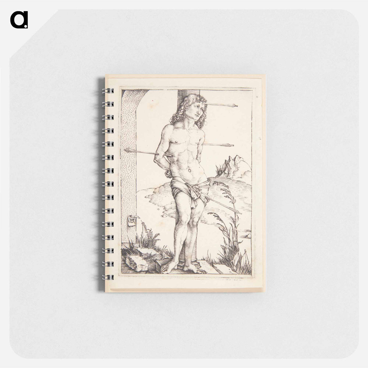 Albrecht Durer(アルブレヒト デューラー)のSaint Sebastian, tied to a column - アルブレヒト ...