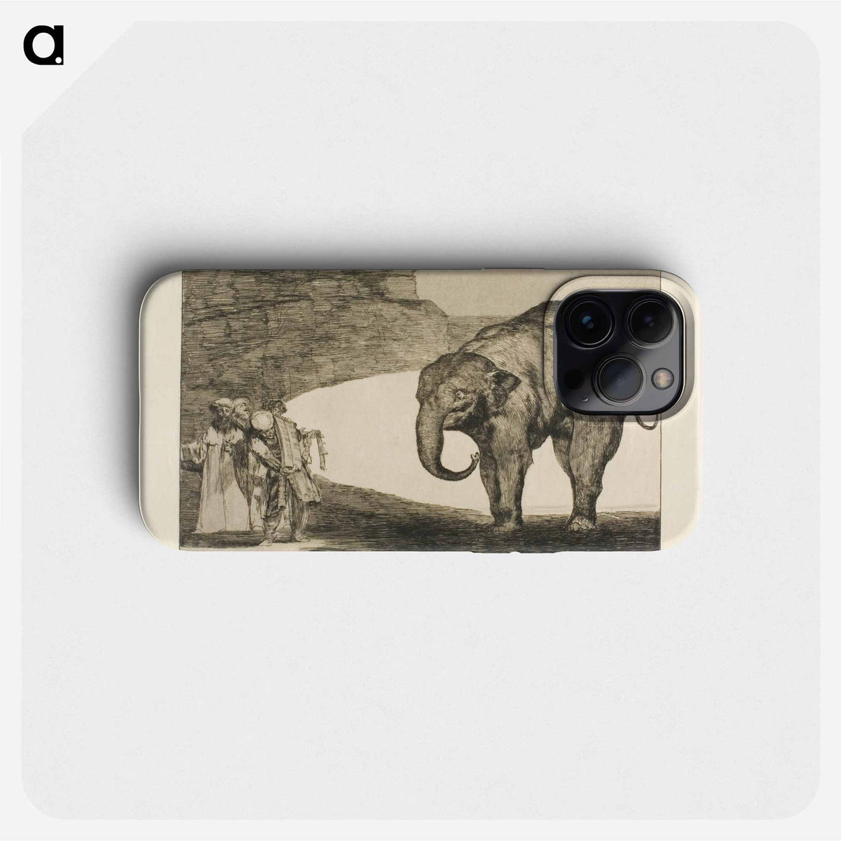 Francisco de Goya(フランシスコ デ ゴヤ)のAnimal Folly - フランシスコ デ ゴヤ Phone Case ...