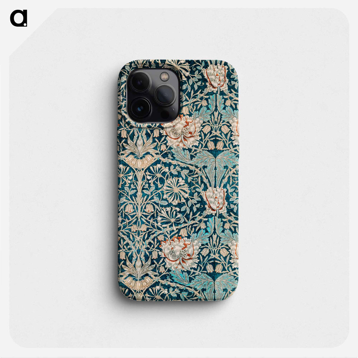 William Morris(ウィリアム モリス) - Honeysuckle - ウィリアム モリス Phone Case ...