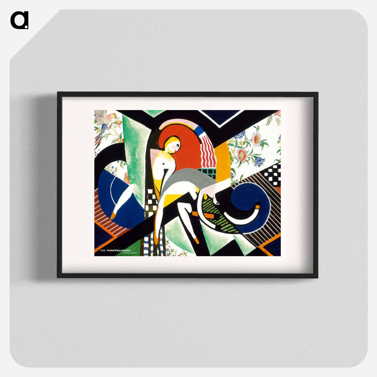 Henry Lyman Sayen - The Thundershower - Henry Lyman Sayen Poster ...