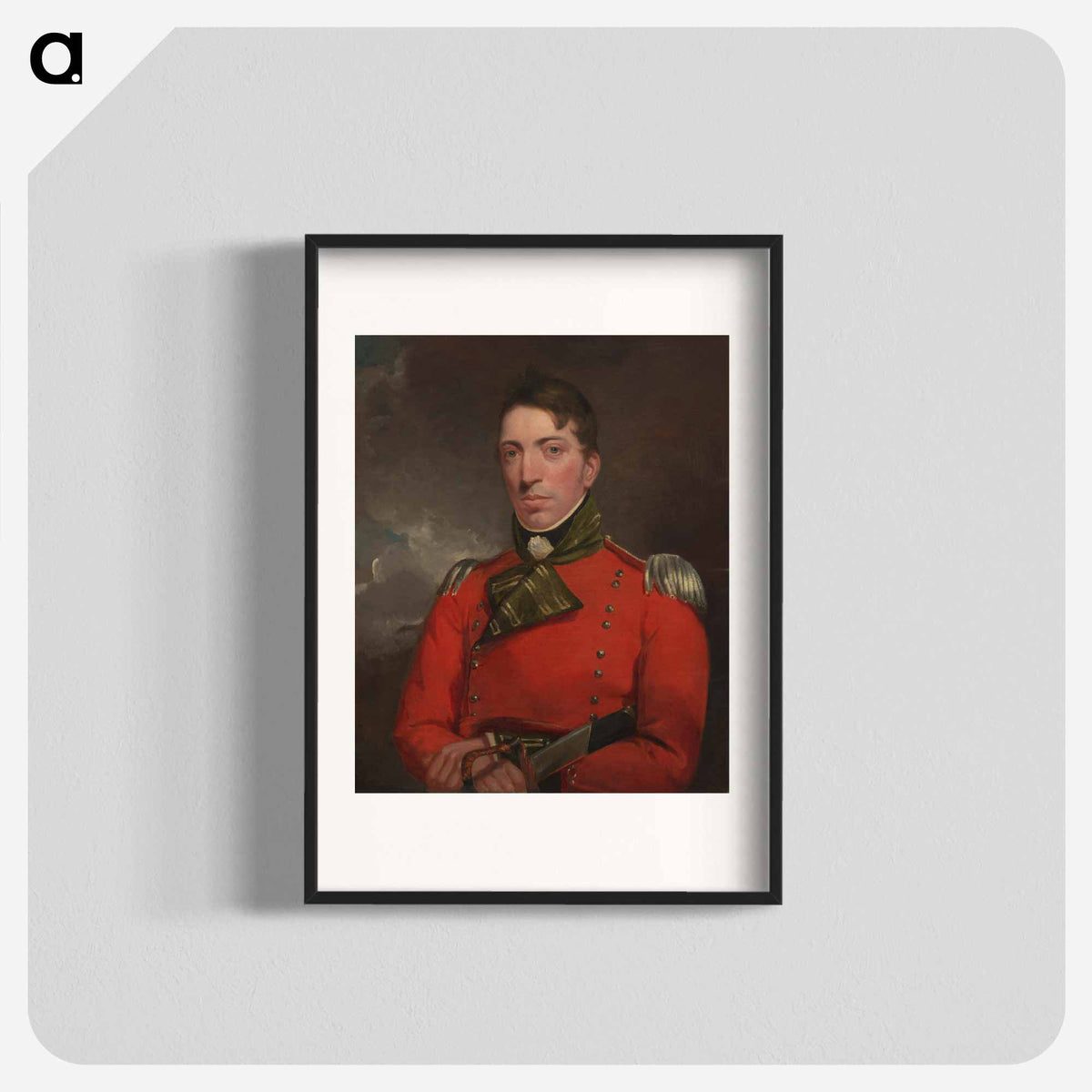 John Constable(ジョン コンスタブル)のCaptain Richard Gubbins - ジョン コンスタブル Poster ...