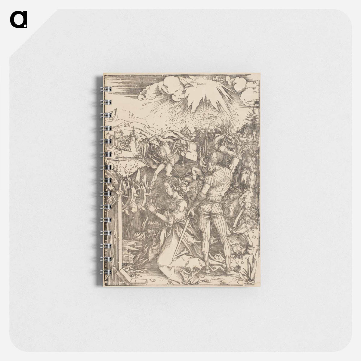 Albrecht Durer(アルブレヒト デューラー)のP. katariinan marttyyrikuolema - アルブレヒト ...