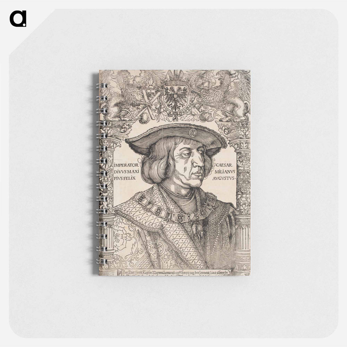 Albrecht Durer(アルブレヒト デューラー)のPortrait of emperor Maximilian I - アルブレヒト ...