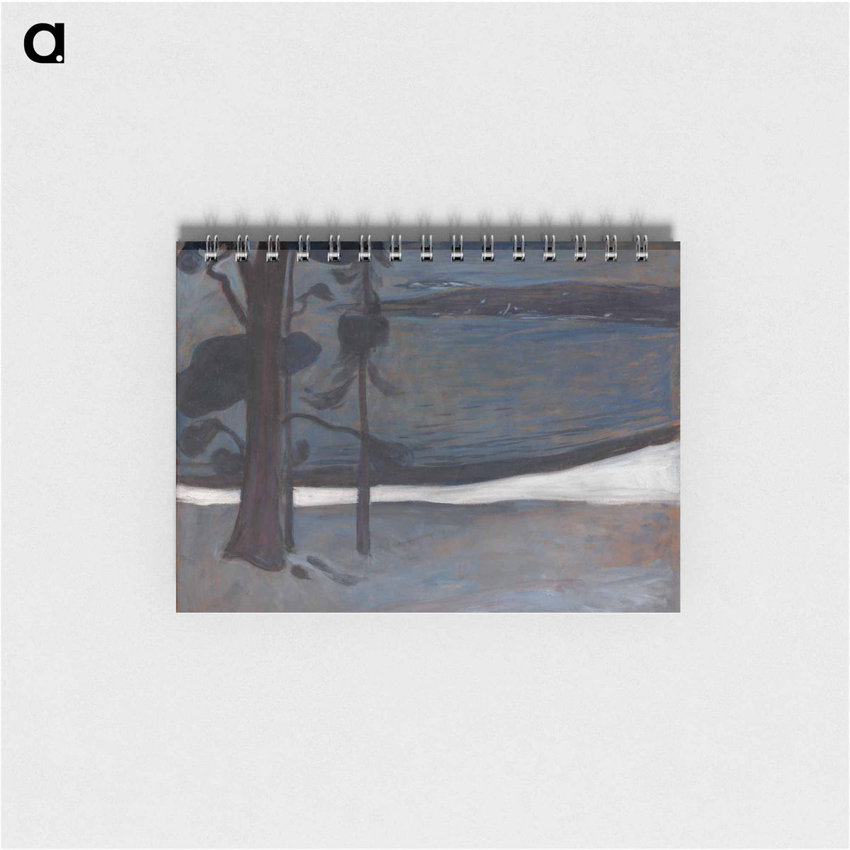 Edvard Munch(エドヴァルド ムンク)のWinter at Nordstrand - エドヴァルド ムンク Memo ...
