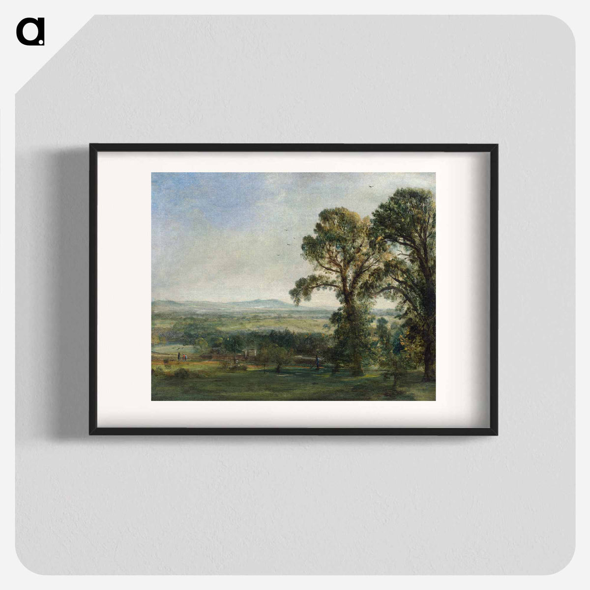John Constable(ジョン コンスタブル)のBardon Hill, Coleorton Hall - ジョン コンスタブル ...