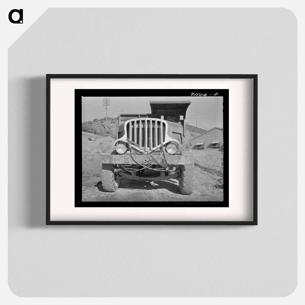 Truck. Shasta Dam - ラッセル リー Poster. – artgraph.