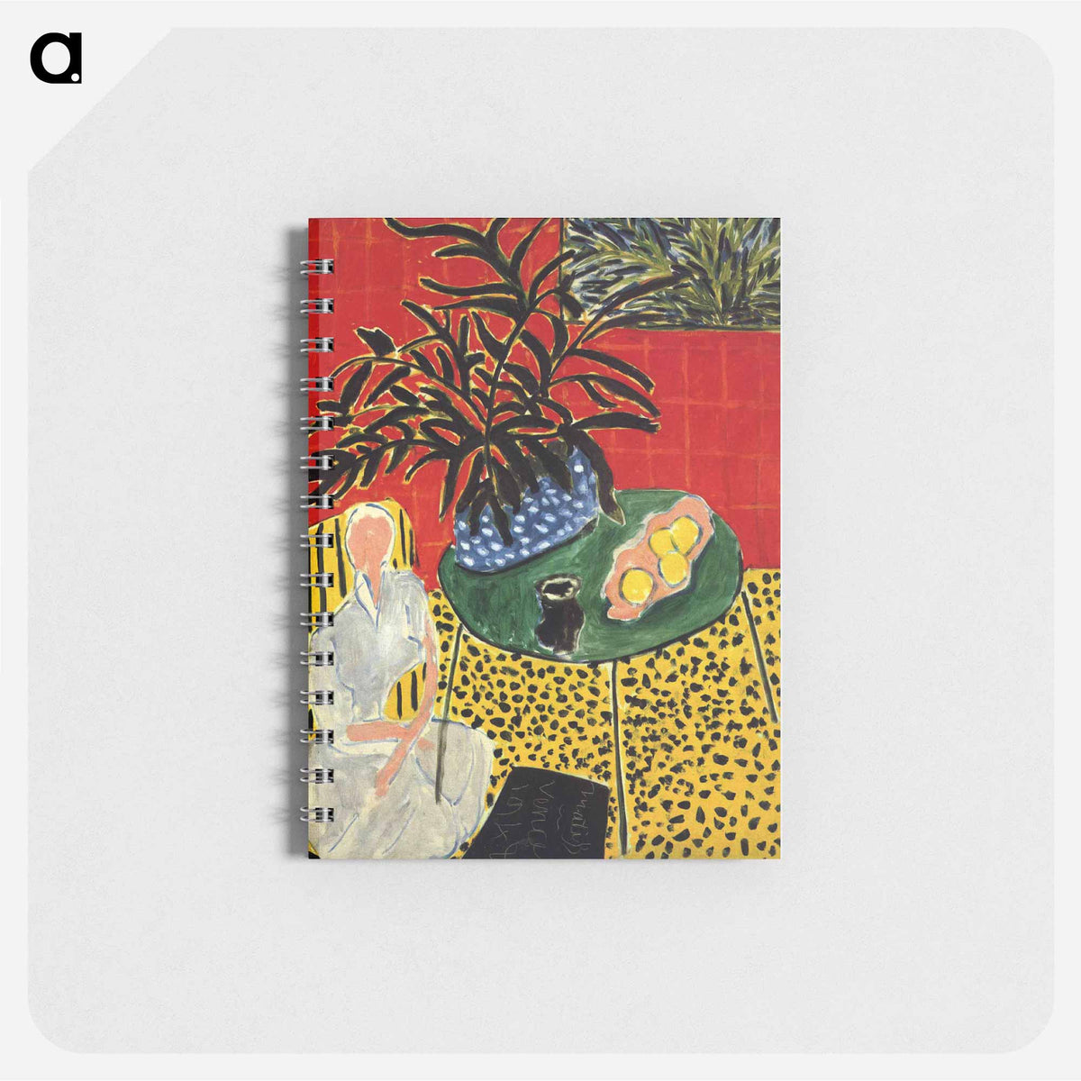 Henri Matisse(アンリ マティス)のInterior with Black Fern - アンリ マティス Memo ...