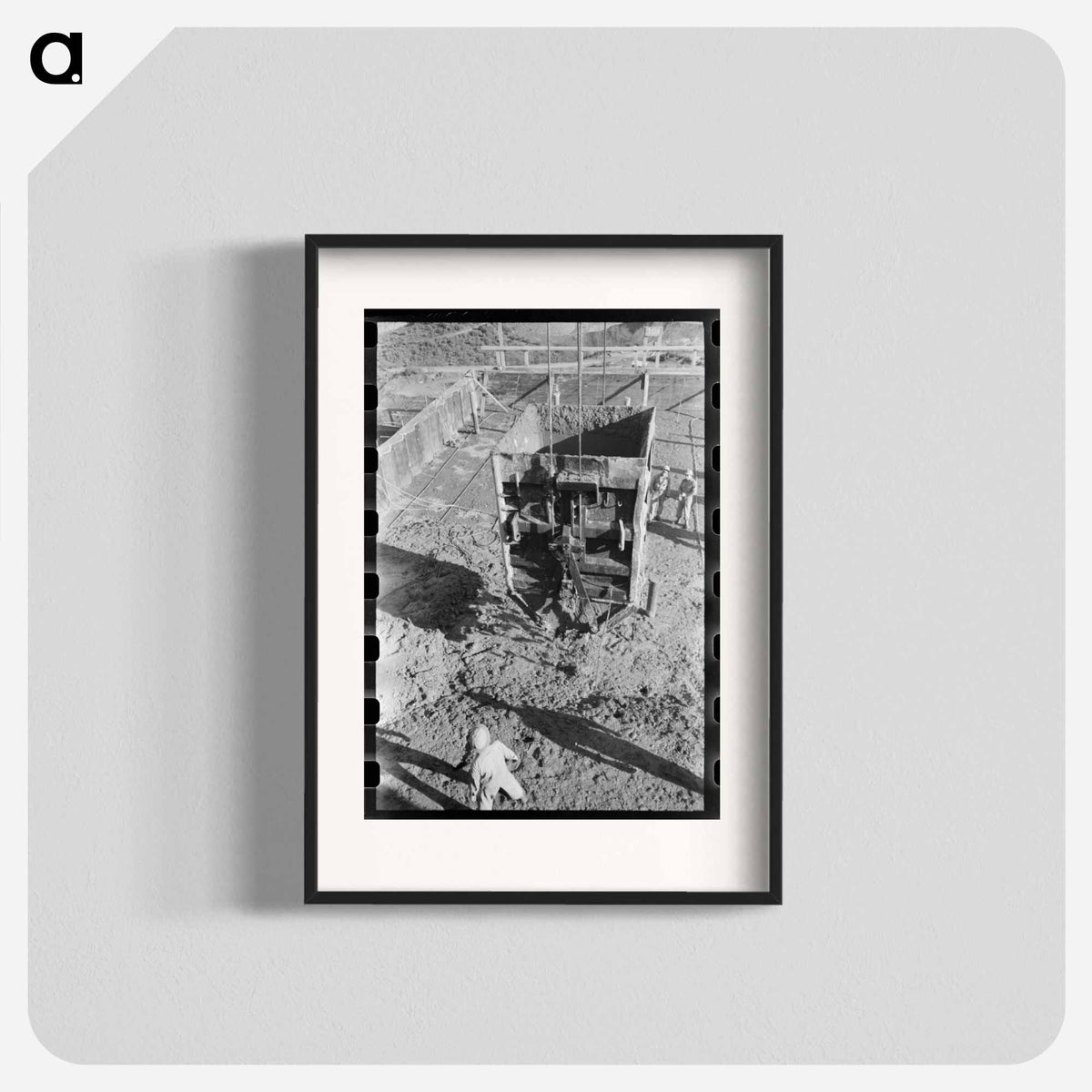 Shasta Dam Construction - ラッセル リー Poster. – artgraph.
