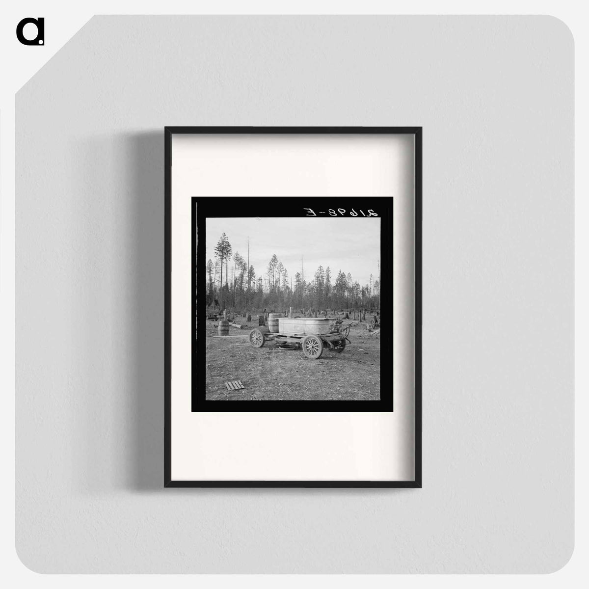 Dorothea Lange - Improved water tank on stump ranch - Dorothea Lange ...