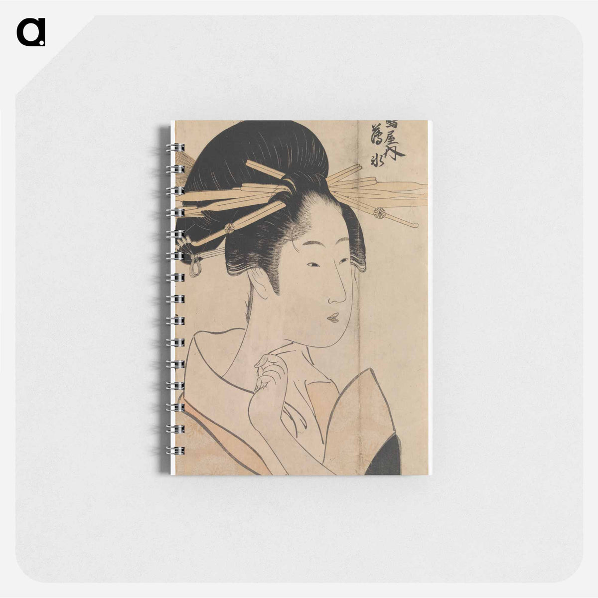Kitagawa Utamaro(喜多川 歌麿) - Portrait of a geisha of the uyo tearoom ...