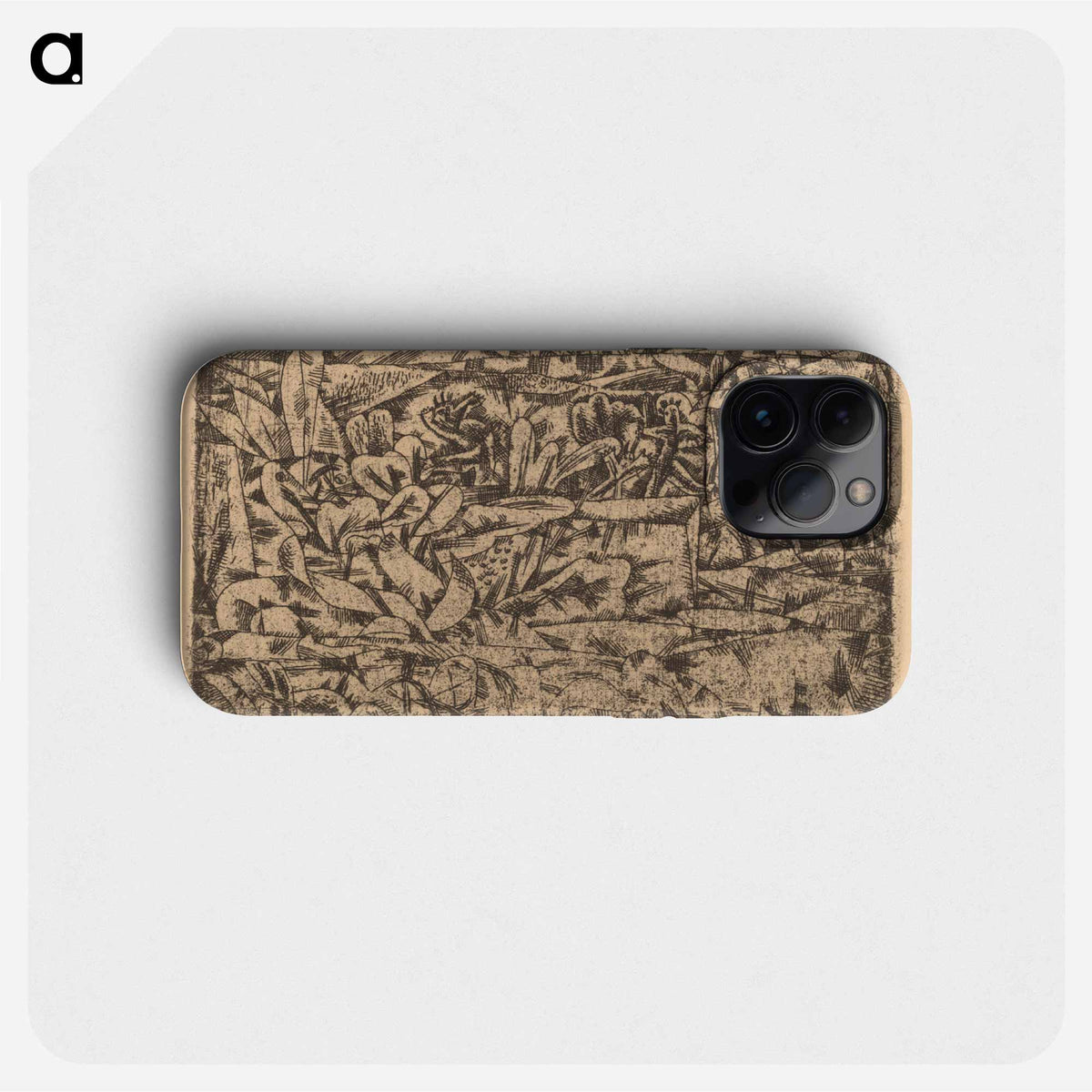 Paul Klee(パウル クレー)のPaul Klee's Garden of Passion - パウル クレー Phone Case ...