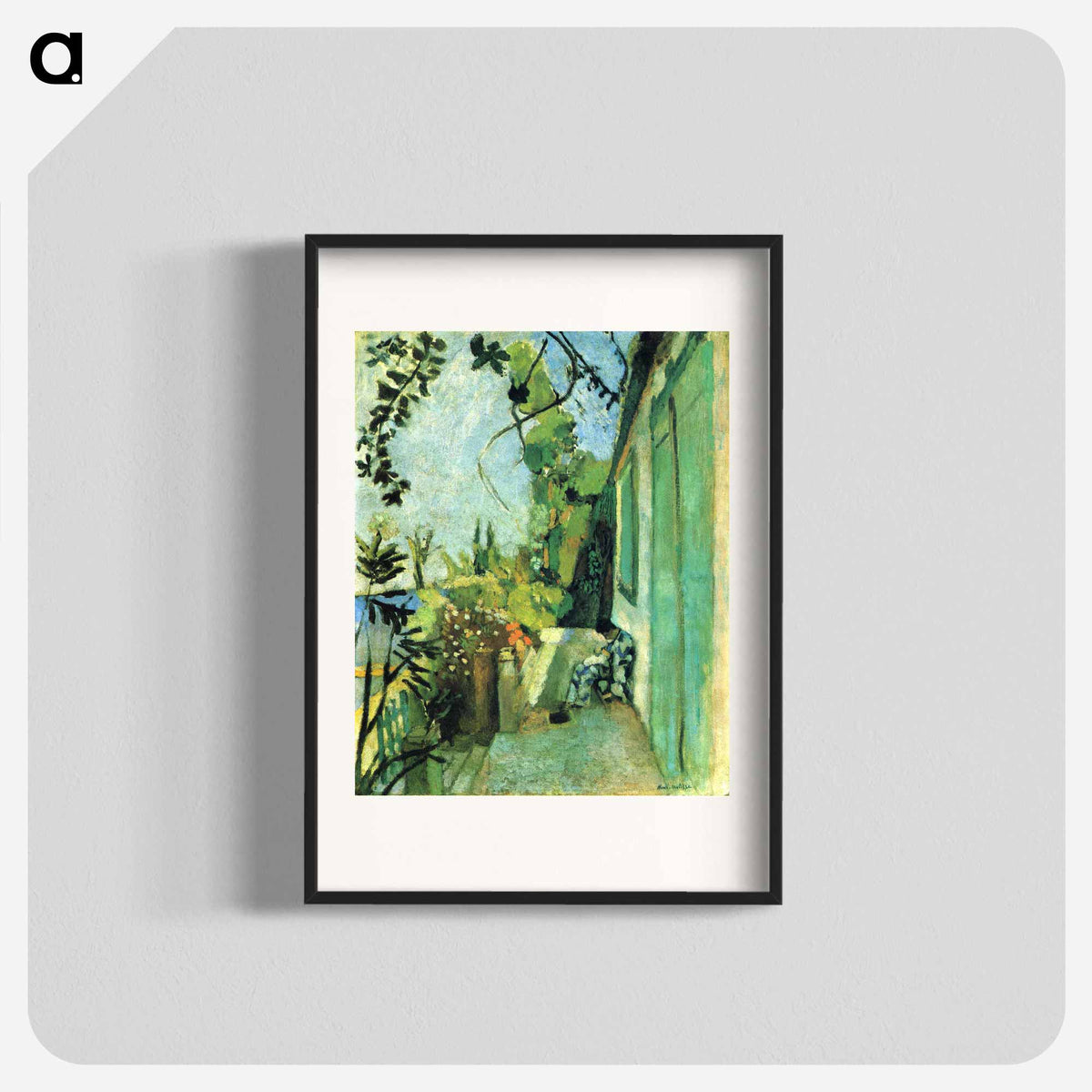 Henri Matisse's The Terrace, St. Tropez - Henri Matisse Poster ...