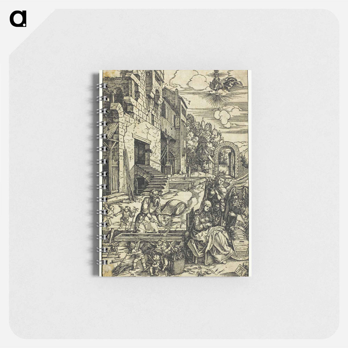 Albrecht Durer(アルブレヒト デューラー)のThe Holy Family in Egypt - アルブレヒト デューラー ...