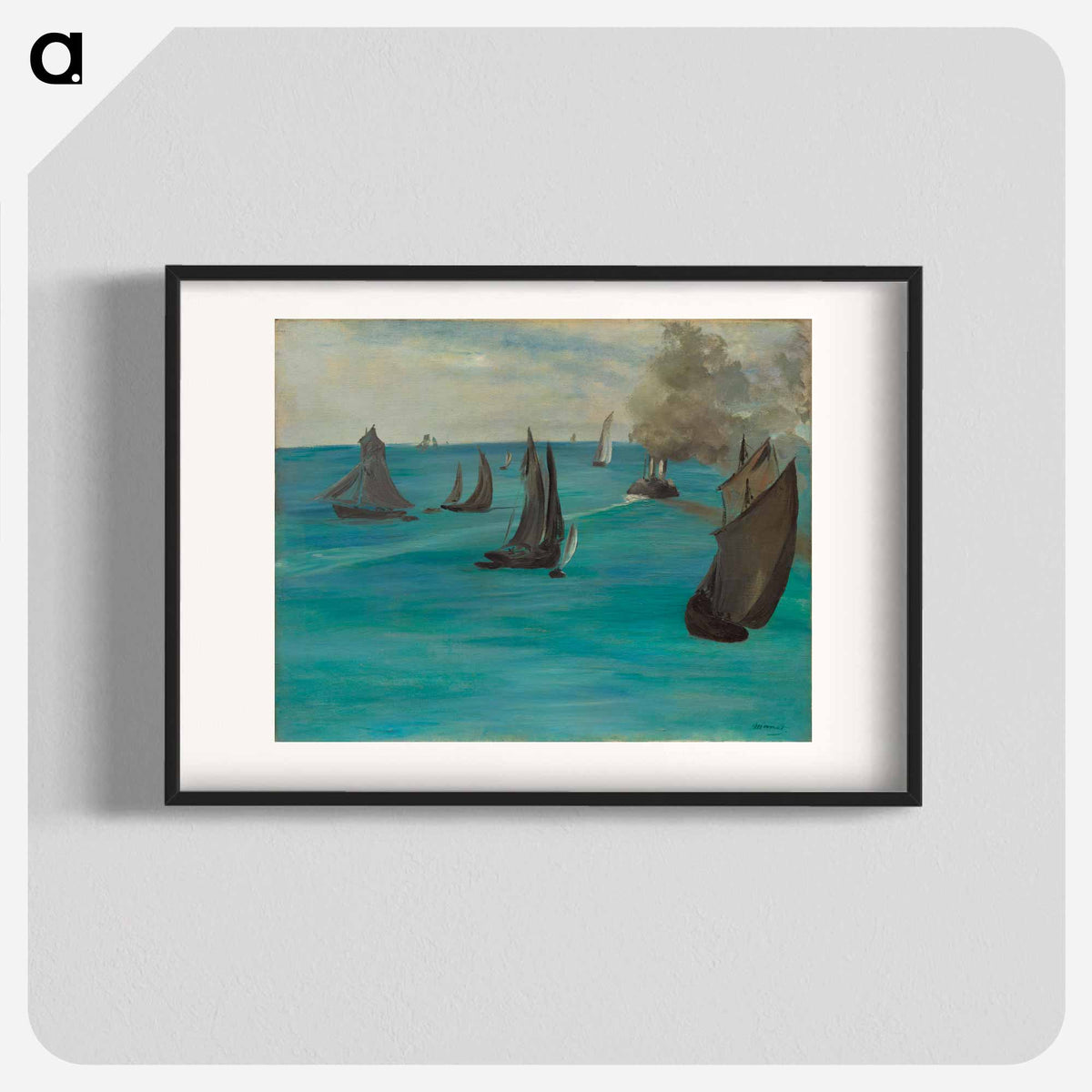 Edouard Manet's Sea View, Calm Weather - Edouard Manet Poster ...