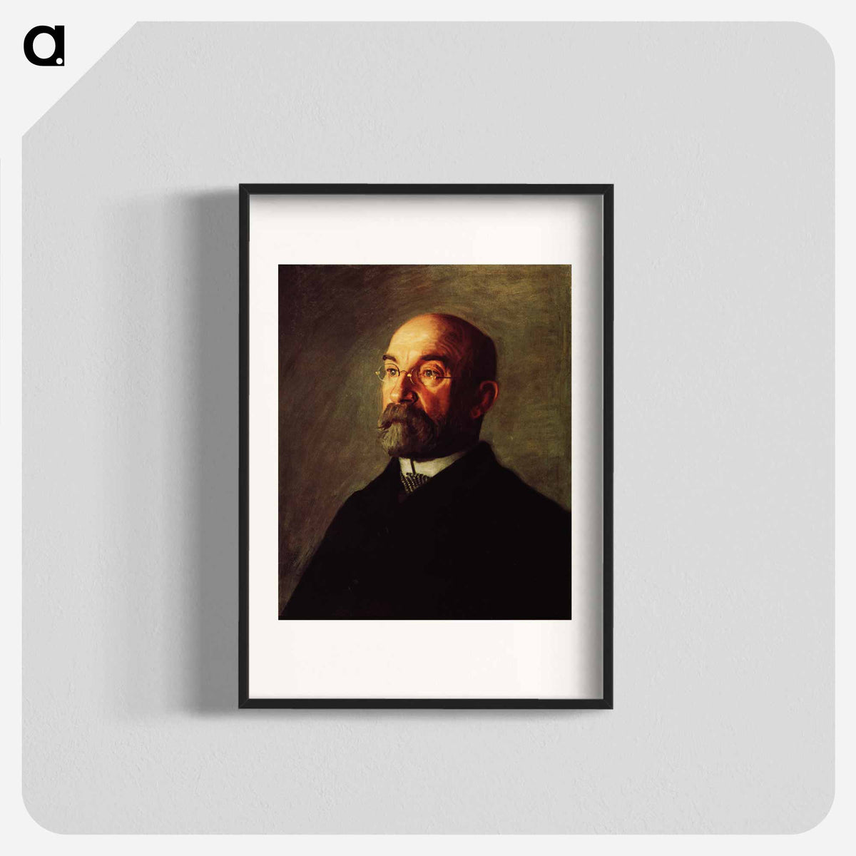 Portrait of Adam S. Bare - トーマス エイキンズ Poster. – artgraph.