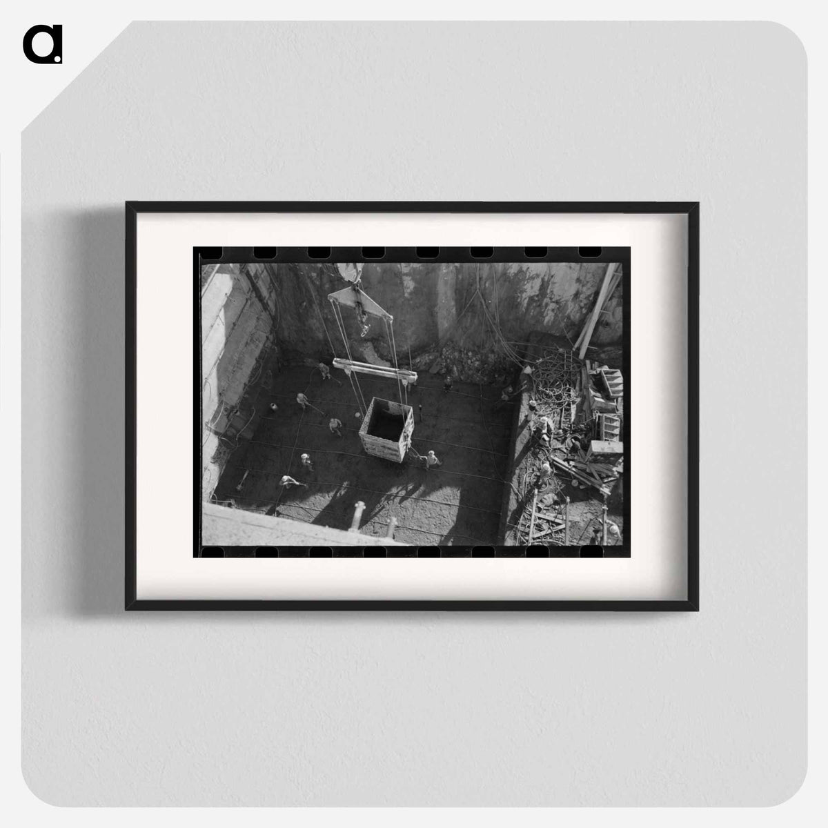Shasta Dam Construction - ラッセル リー Poster. – artgraph.