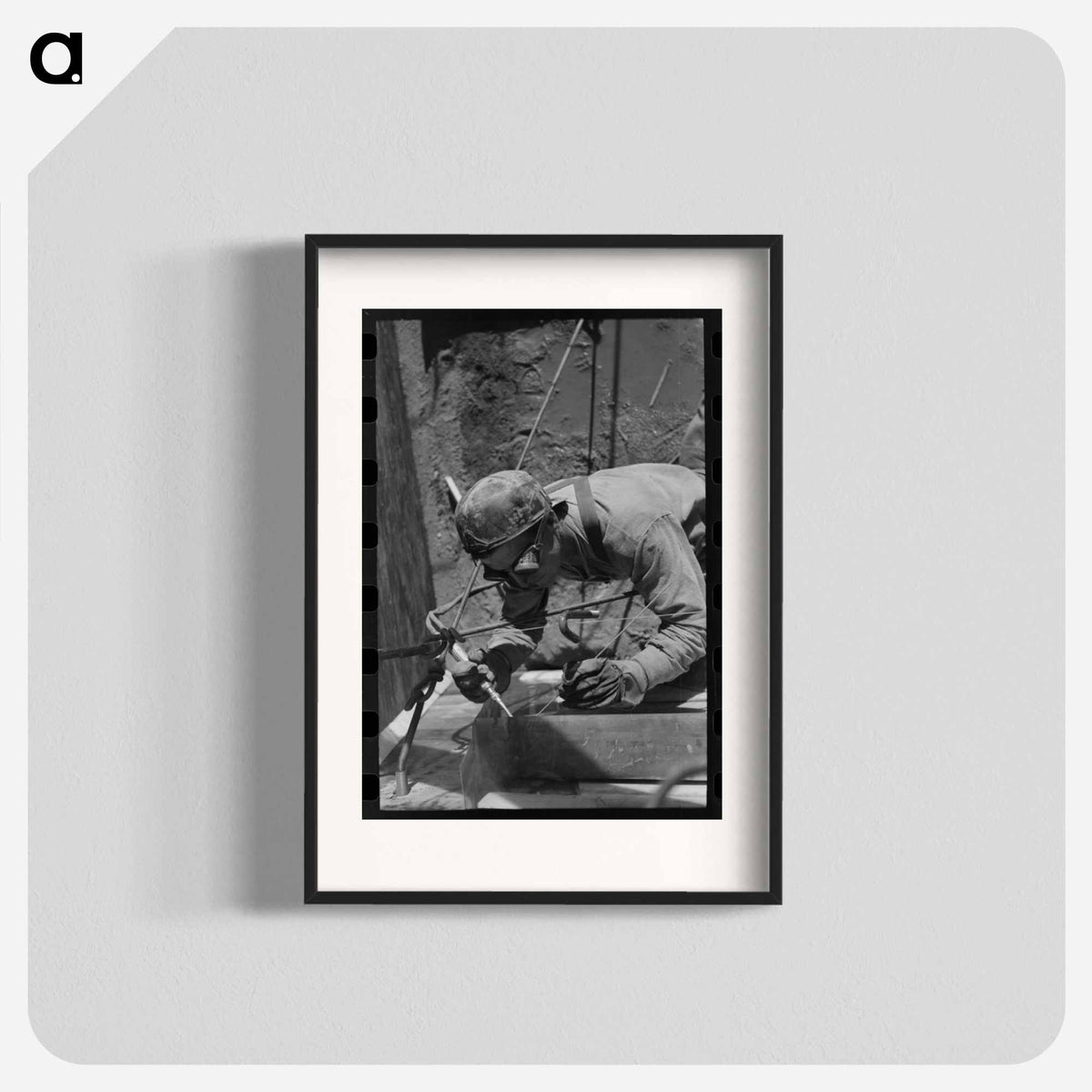 Russell Lee(ラッセル リー)のShasta Dam Spot Welder - ラッセル リー Poster ...