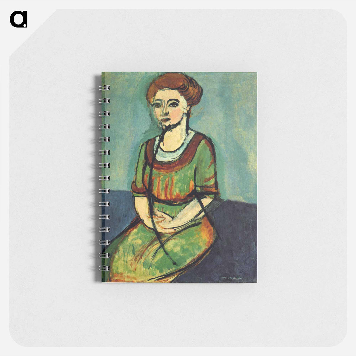 Olga Merson by Henri Matisse - Henri Matisse Memo. - artgraph. [A ...