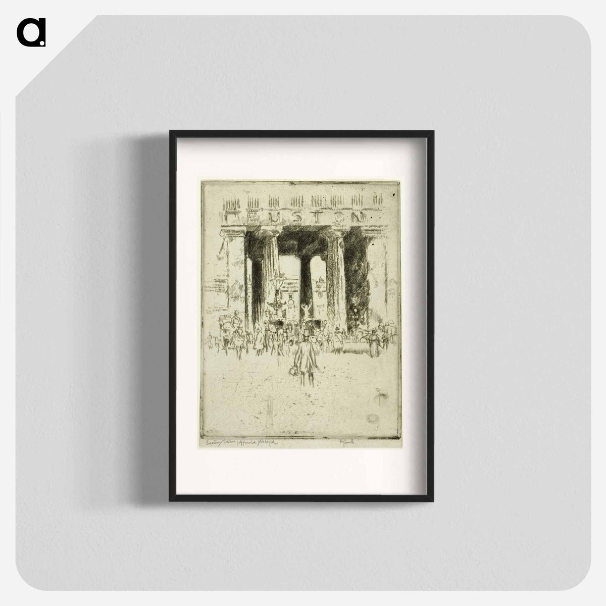 Euston - ジョセフ ペネル Poster. – artgraph.